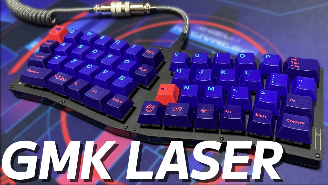 【人気のキーキャップ】GMK LASER買ってみた | GMK LASER Keycaps - Unboxing & Review - YouTube
