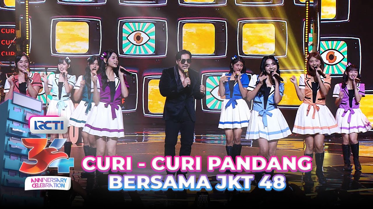 David Bayu X JKT 48 - Curi - Curi Pandang | HUT RCTI 34 ANNIVERSARY ...