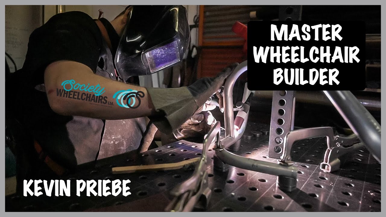 Kevin Priebe - Master Wheelchair Builder / Society Wheelchairs - YouTube