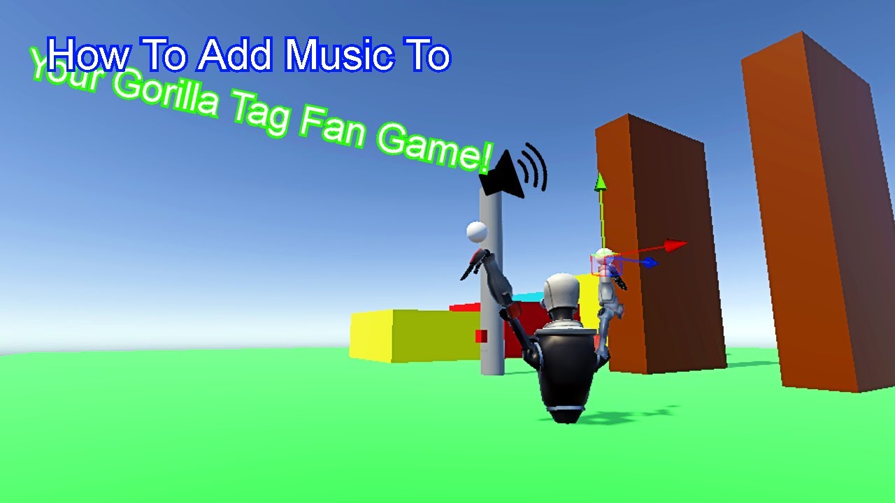 How To Add Music To Your Gorilla Tag Fan Game! - YouTube