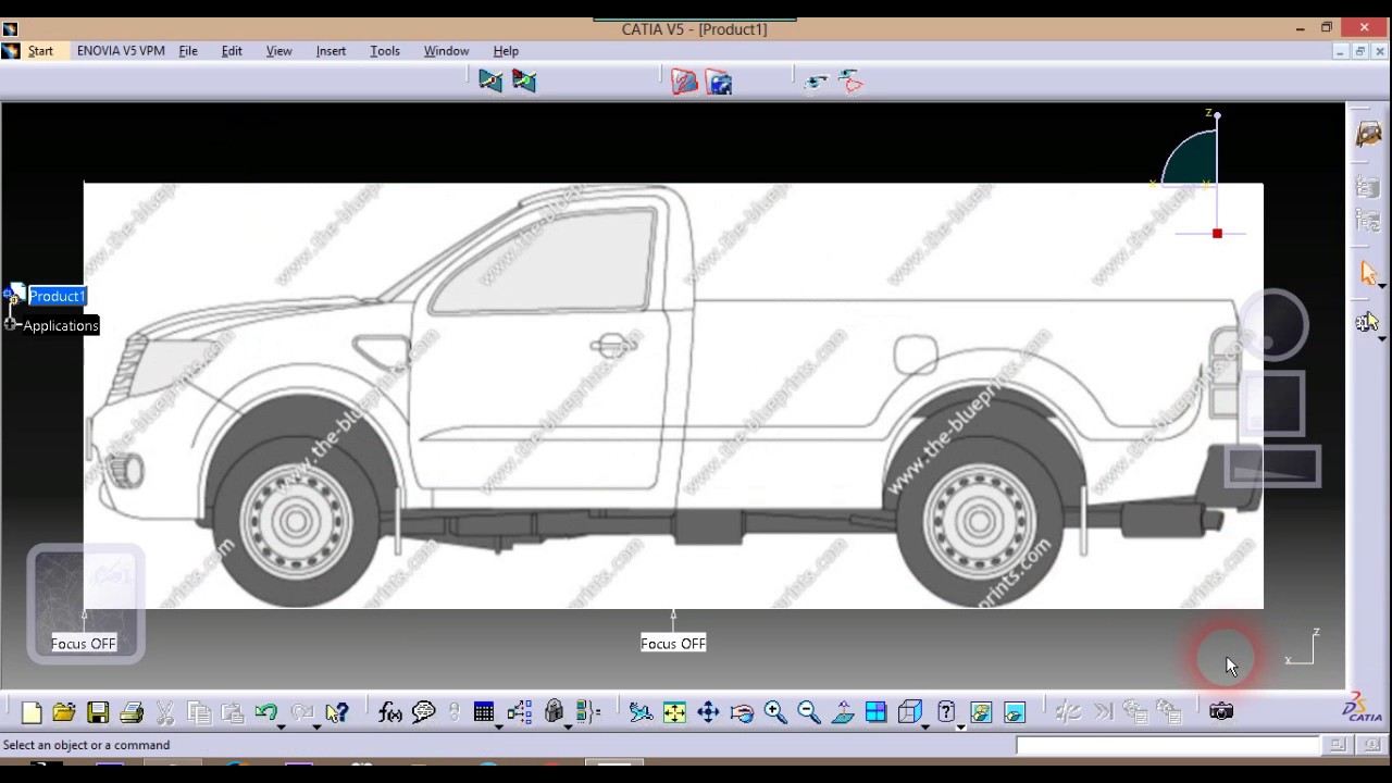 Car Design Tutorial in CATIA V5 SKETCH TRACING INITIAL PART 1 - YouTube