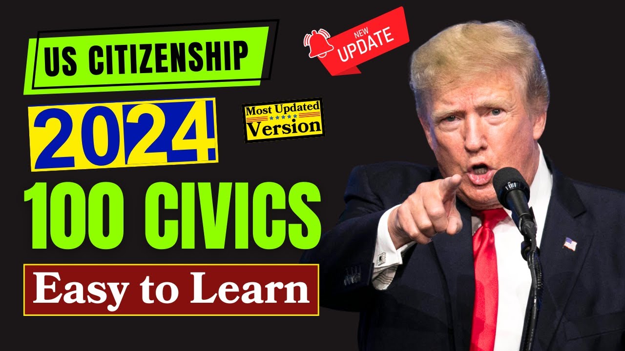 2024 Random 100 Civics Questions and Answers: U.S. Citizenship ...
