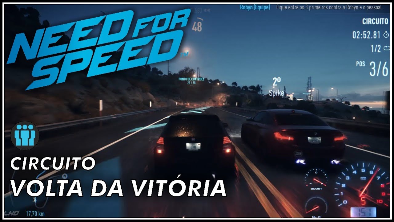 Need for Speed | Robyn (Equipe) - Circuito - Volta da vitória - YouTube