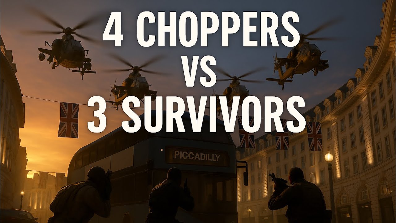 Call of Duty Modern Warfare Survival – Piccadilly | 3 Survivors vs 4 ...