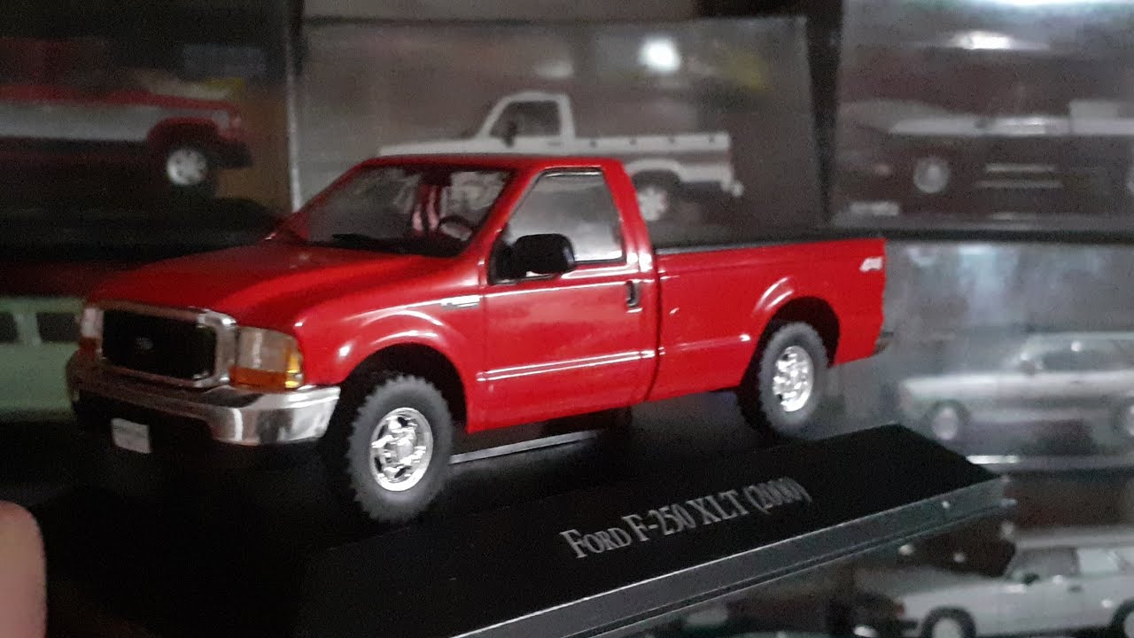 Ford F250 XLT 2000 na Escala 1 43 Salvat Inesquecíveis do Brasil - YouTube