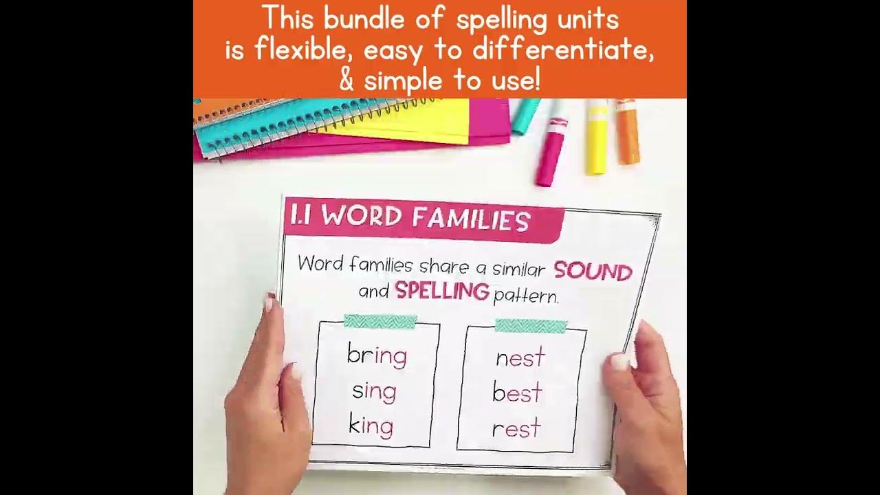 NSWT: Spelling Unit Bundles - YouTube