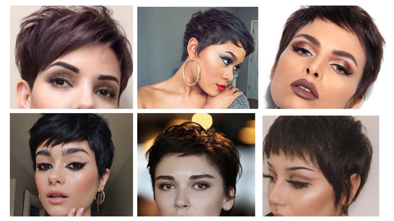 Beautiful and nice pixie Haircuts for Womens choice - YouTube