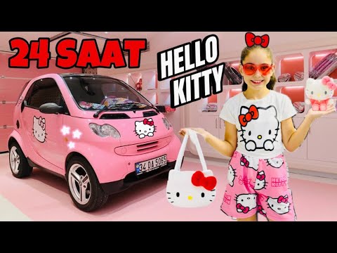 ELİF SİNEM 24 SAAT HERŞEY HELLO KITTY !!