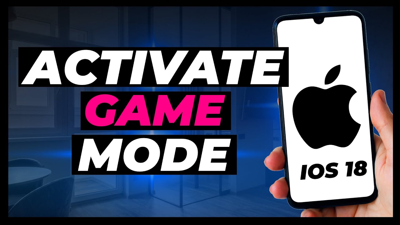 How to Activate Game Mode on iPhone - iOS 18 - YouTube