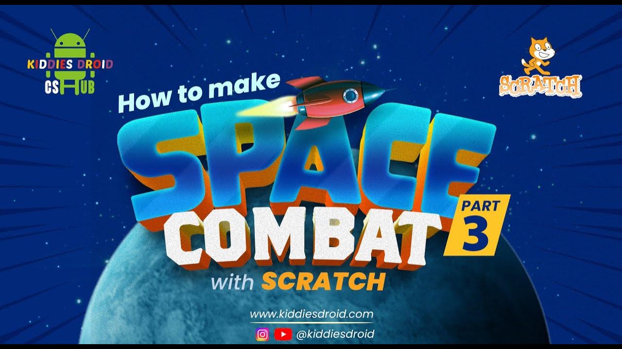 How to create an exciting space combat game in scratch programming EP3 - YouTube