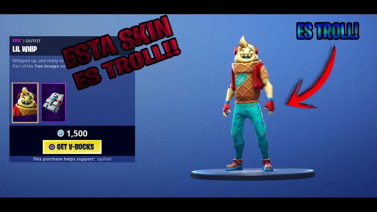 ESTA SKIN ES TROLL! - Mejores Momentos Fortnite - YouTube