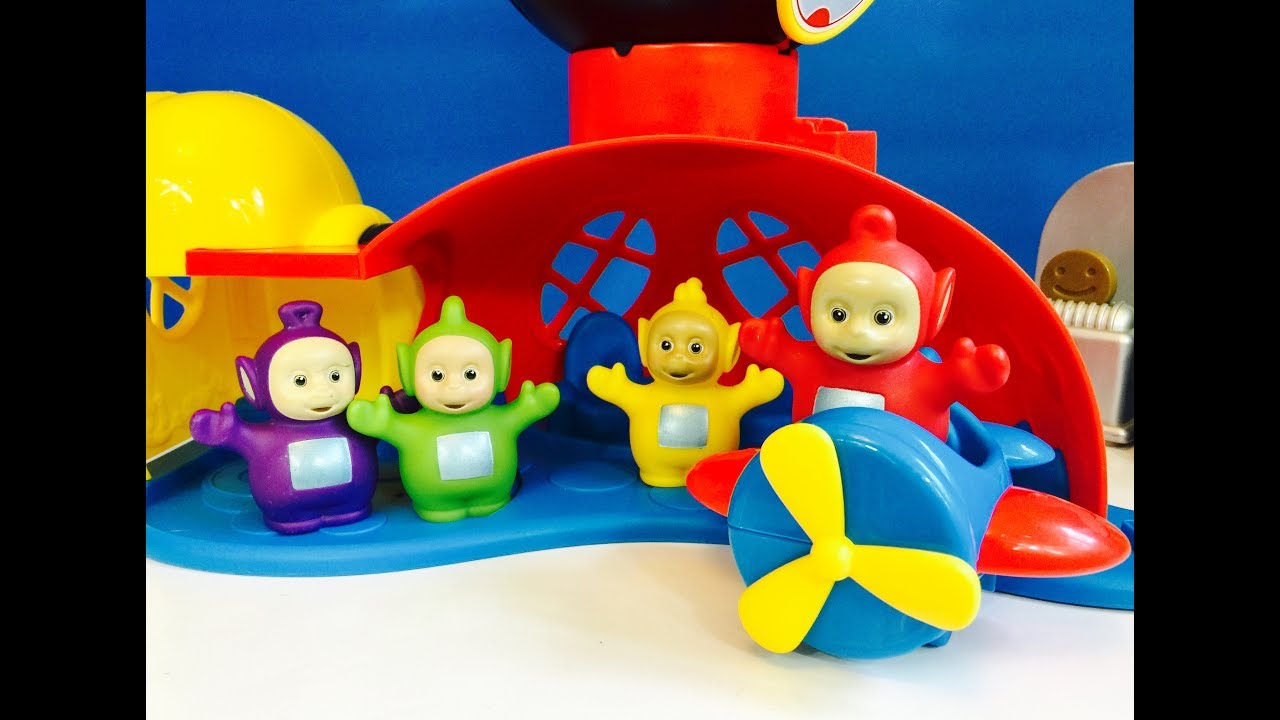 LEARNING COLOURS and TELETUBBIES Toys Visit MICKEY Mouse Clubhouse ...