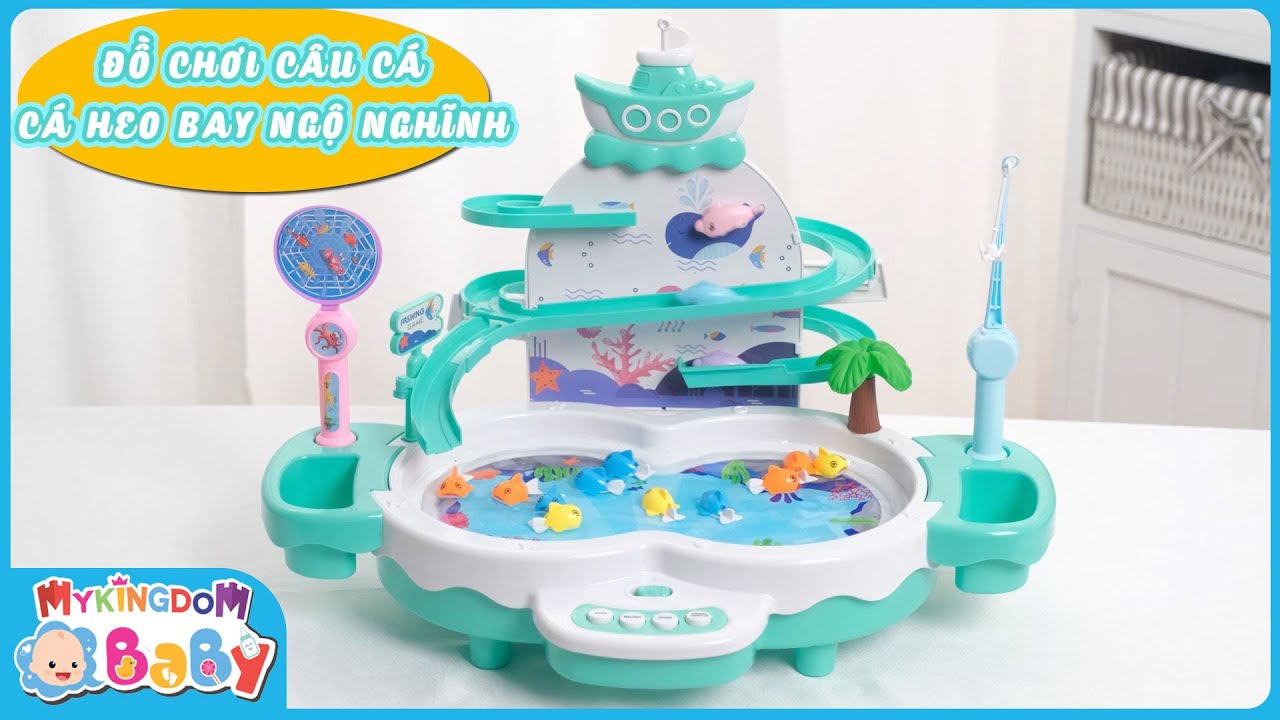 Đồ chơi câu cá cá heo bay ngộ nghĩnh | PEEKABOO - YouTube