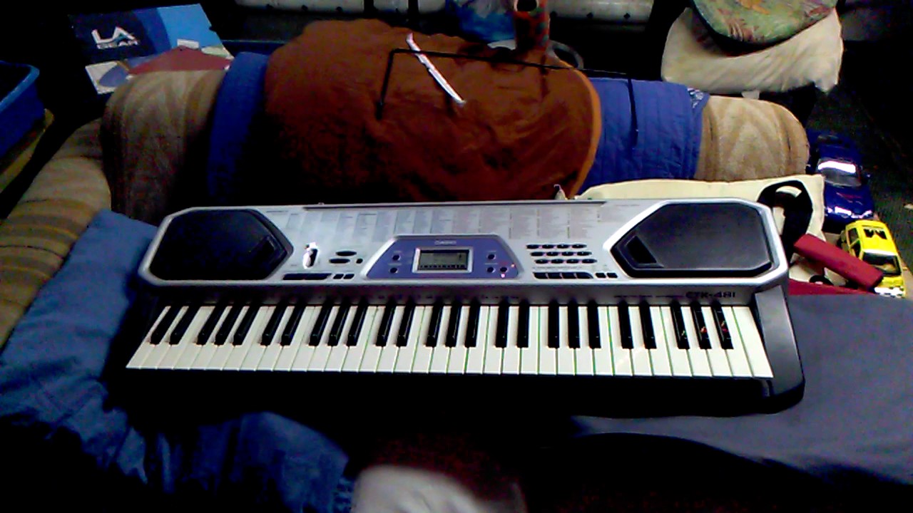 My Casio CTK-481 keyboard - YouTube