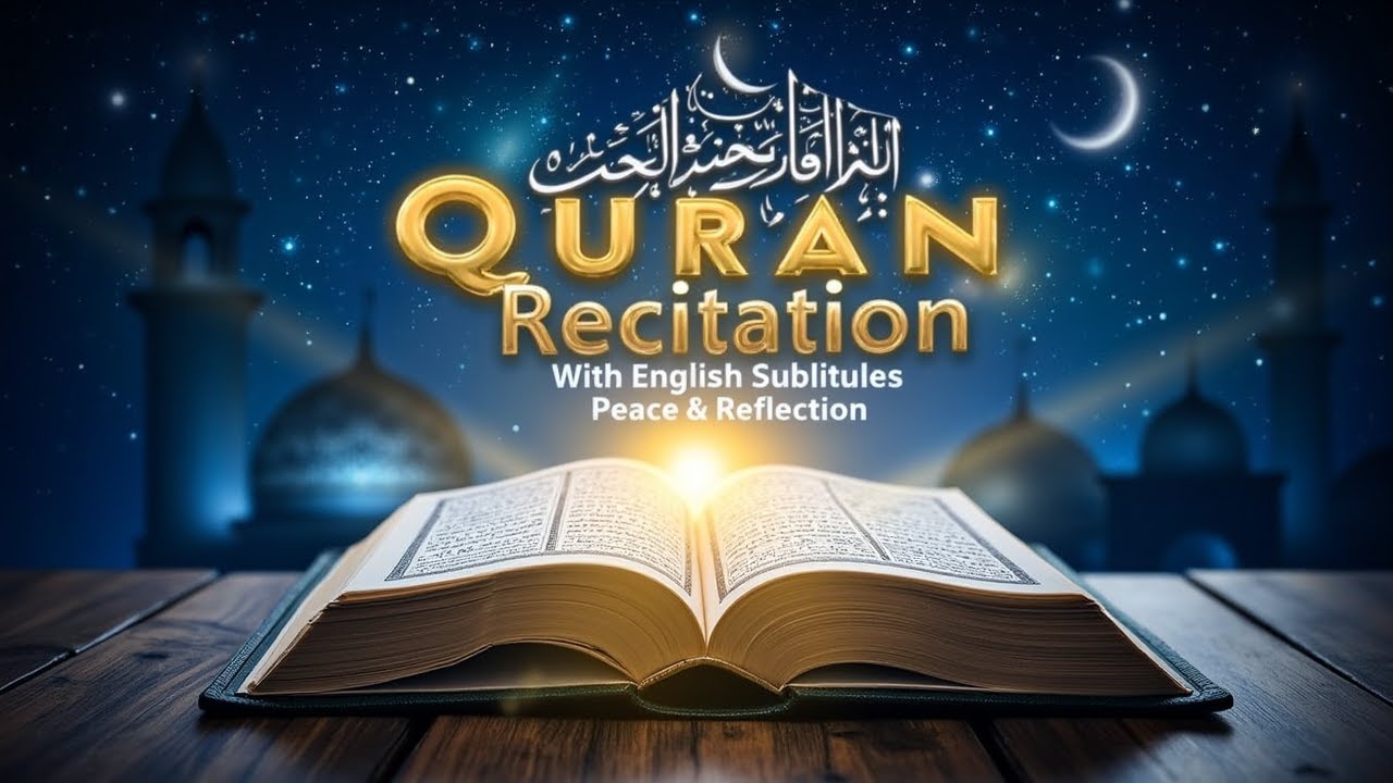 Beautiful Quranic Recitation with English Subtitles | Ultimate Peaceful ...