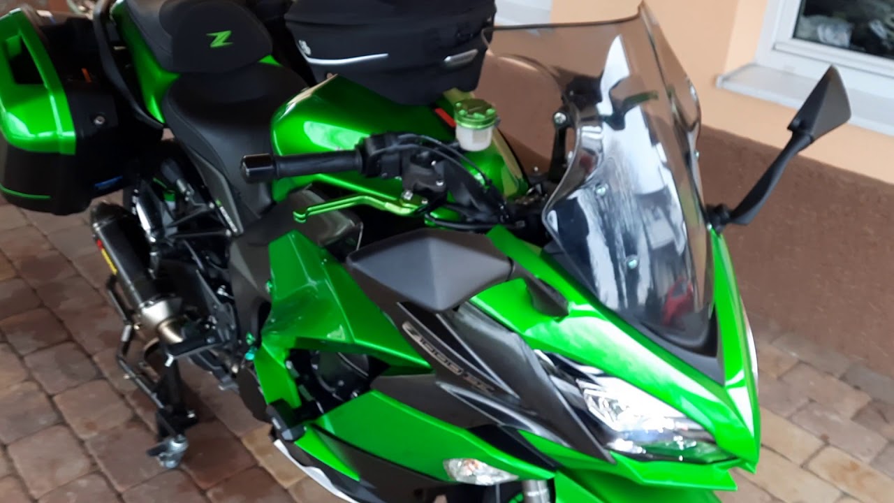 Kawasaki Z1000sx Tourer performance - YouTube