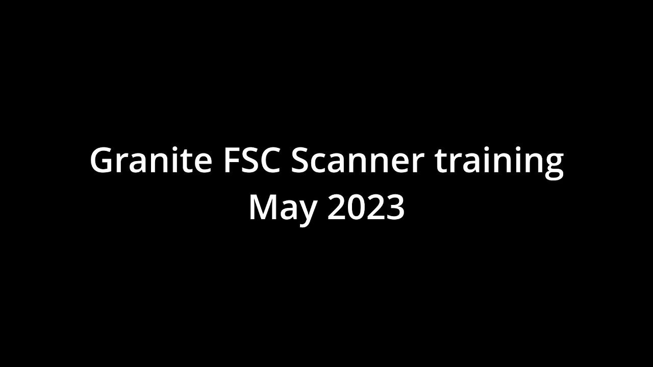 may2023 scanner training - YouTube