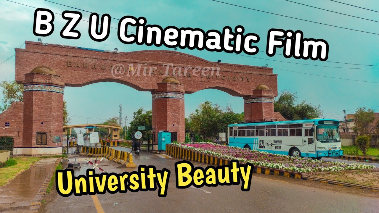BZU University Multan Visit | University Cinematic Video 4k | #bzu # ...