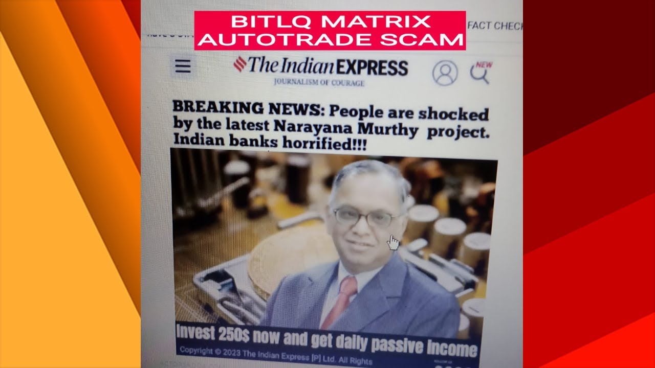 BITLQ BITiQ MATRIX NARAYAN MURTHY AUTO TRADE ROBOT Daily Passive Income ...