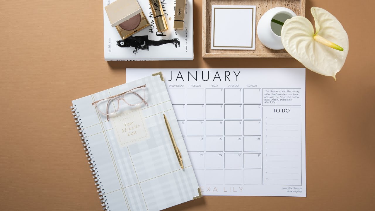 Your Guide To Monthly Planning 2021 - YouTube