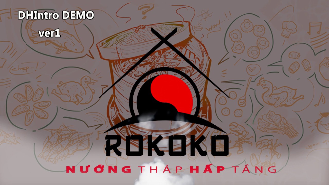 Intro logo 2 version for ROKOKO - YouTube