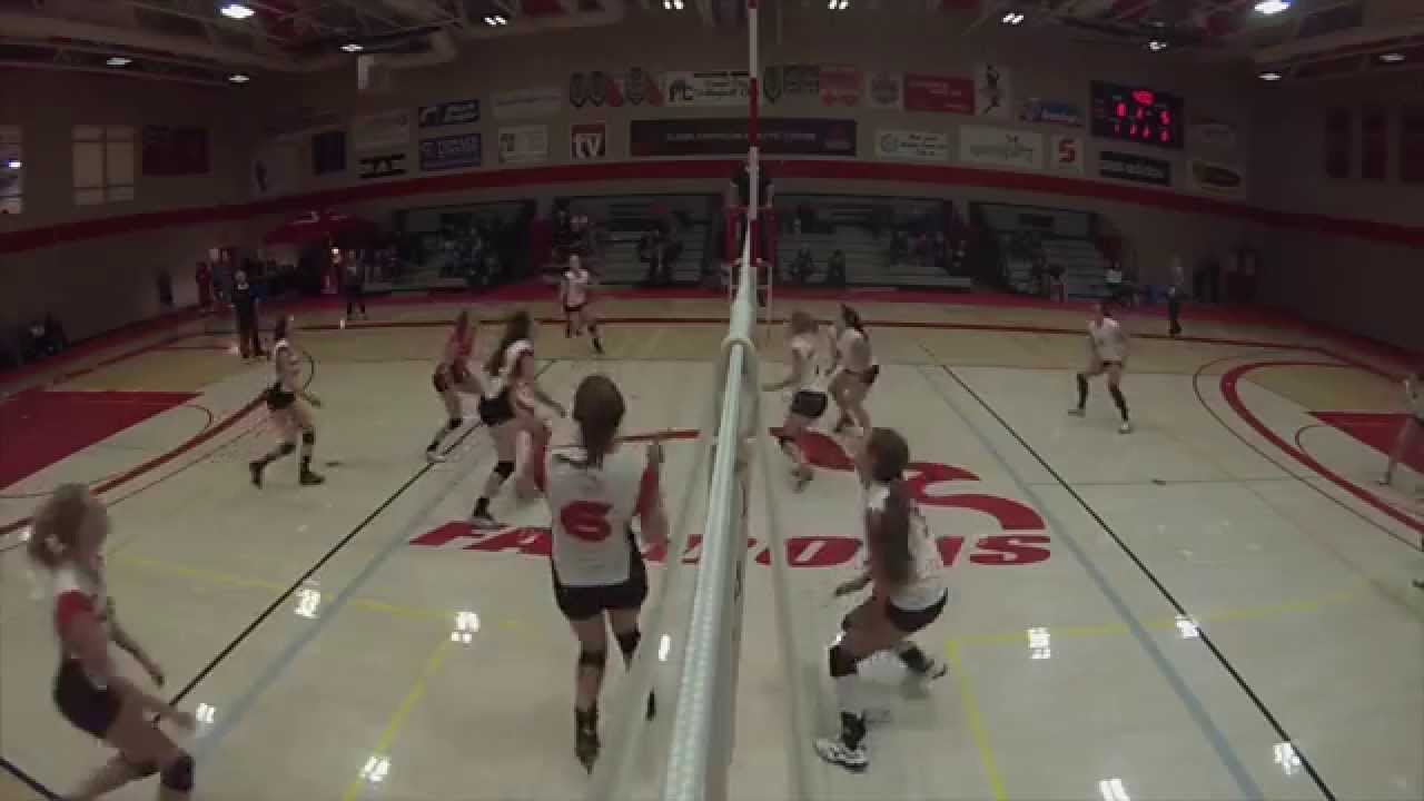 2013-14 Fanshawe Falcons Women's Volleyball Highlights - YouTube