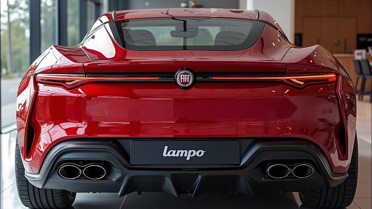 2026 Fiat Lampo SHOCKS the World! 🔥 450HP Electric Sports Coupe You ...