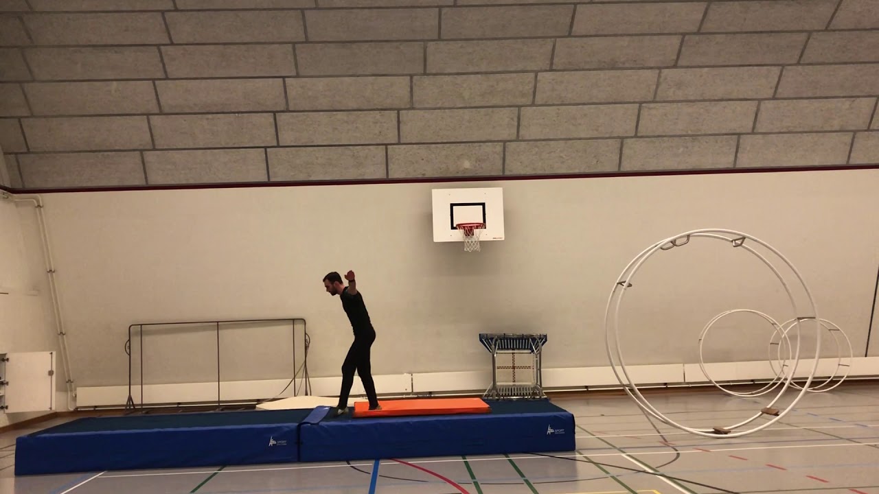 IRV VLT Front Straight Summersault (B5 - Difficulty 2.8) - YouTube