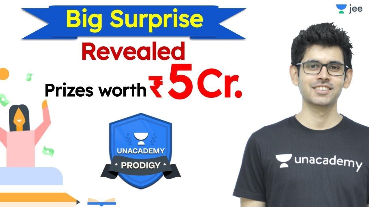 Unacademy Prodigy | Free Scholarship Test | IIT JEE | NEET | NTSE ...