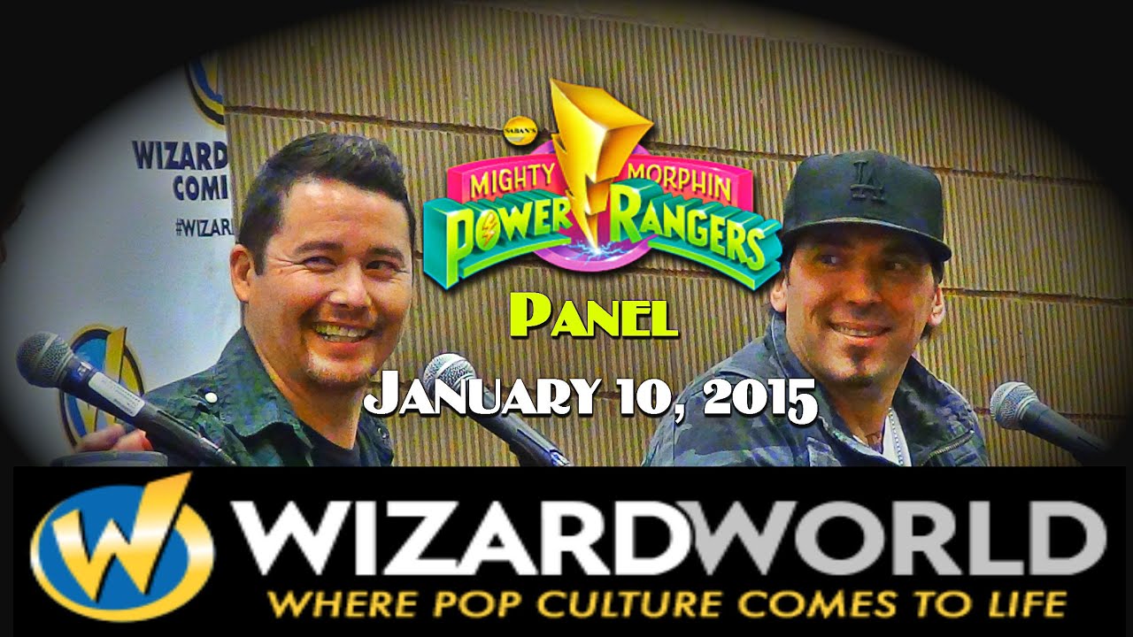 Mighty Morphin Power Rangers Panel Wizard World New Orleans (1/10/2015 ...