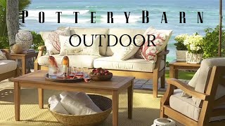 Pottery Barn OUTDOOR Patio Furniture Design Storefront