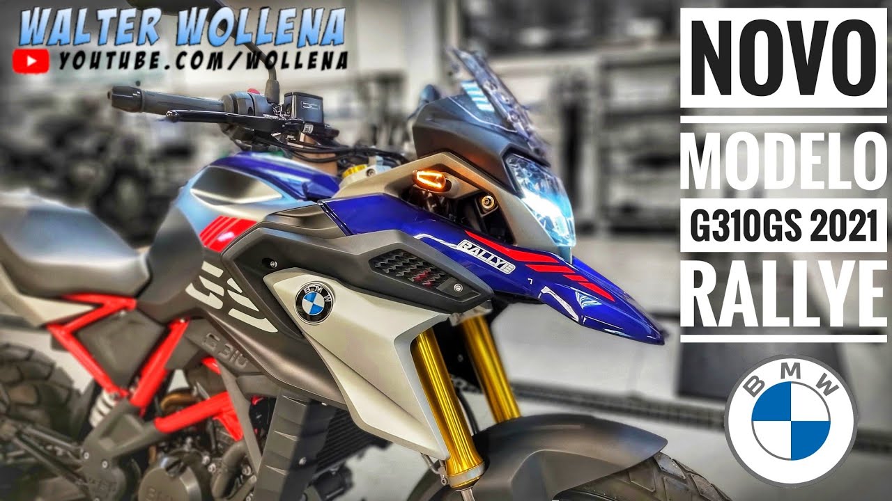 [ANÁLISE] Nova BMW G310GS Rallye 2021 ( G 310 GS ) - YouTube
