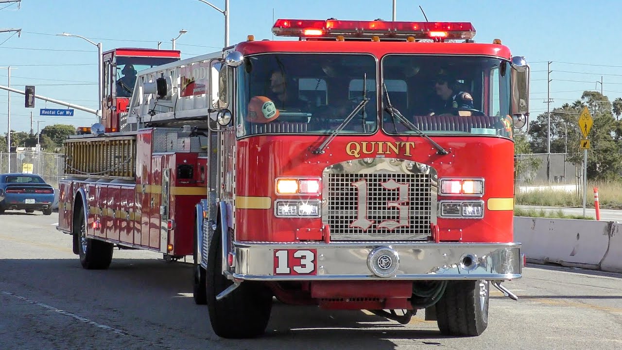 LACo.FD Quint 13 - YouTube