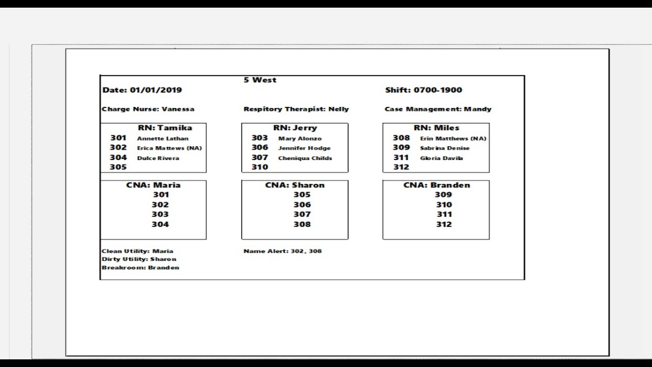 Assignment Sheets and the Unit Secretary - YouTube