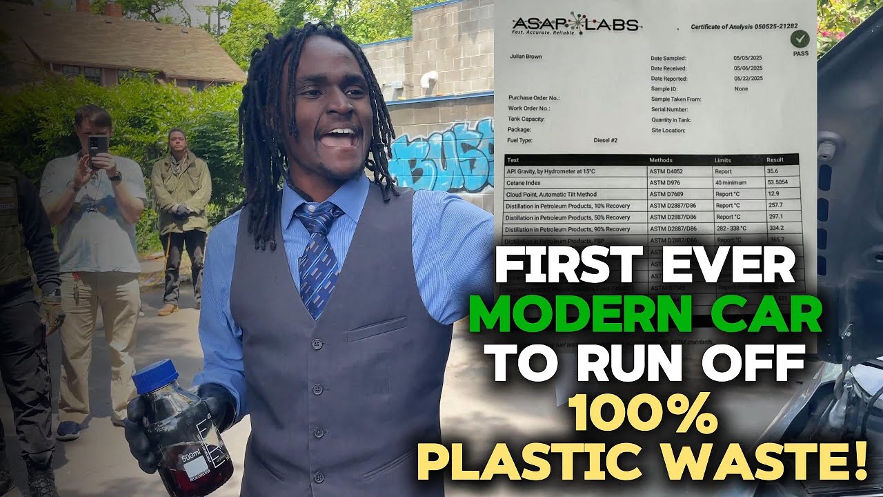 1st MODERN Diesel to run off of Plastic Waste - Made DIESEL! | Eugene ...