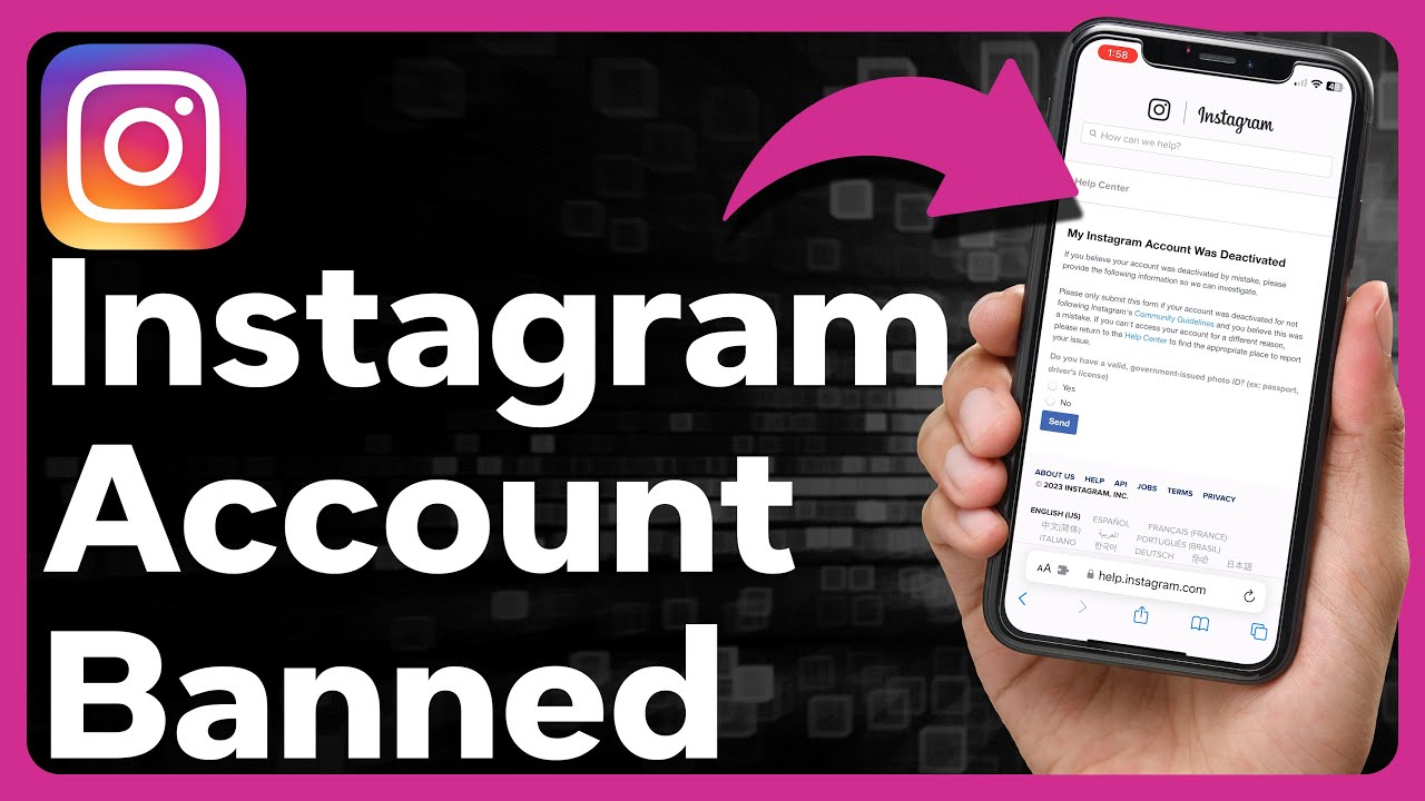 How To Fix Instagram Ban - YouTube