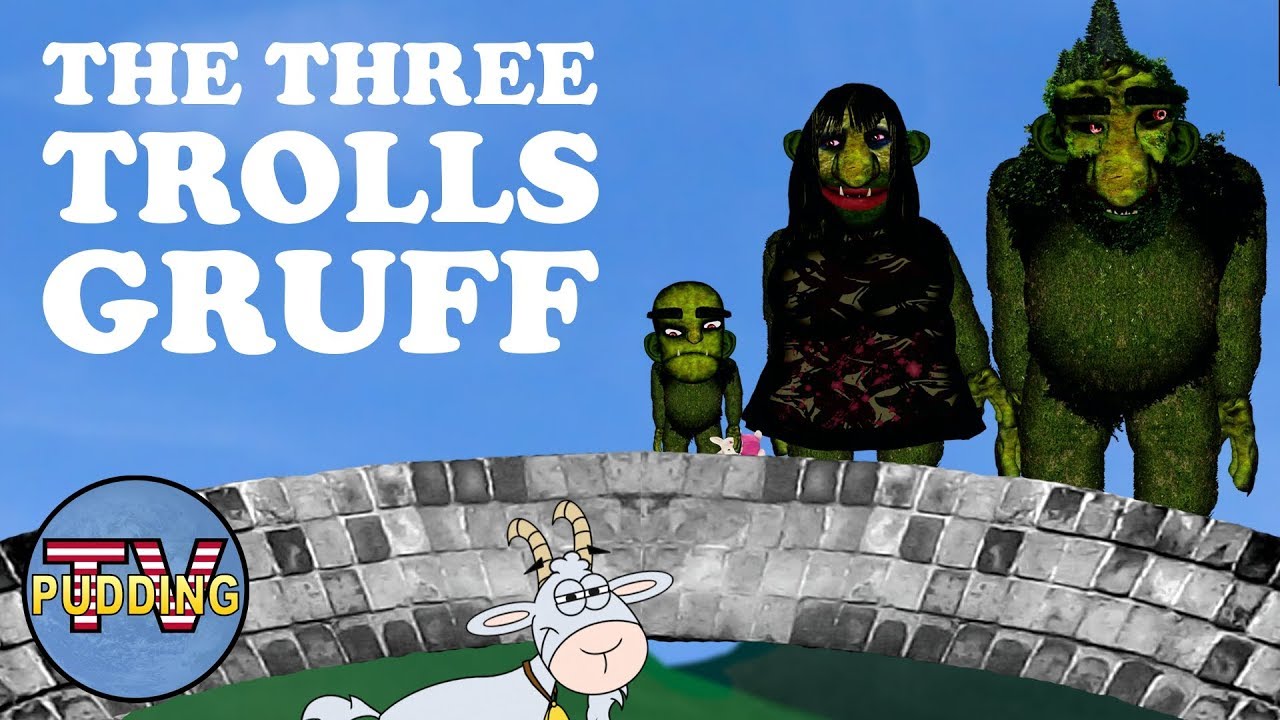 The Three Trolls Gruff - Animated Fairy tales - YouTube
