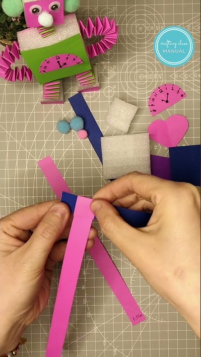 How to make a paper robot. /DIY Origami Crafts Tutorial step by step. # ...