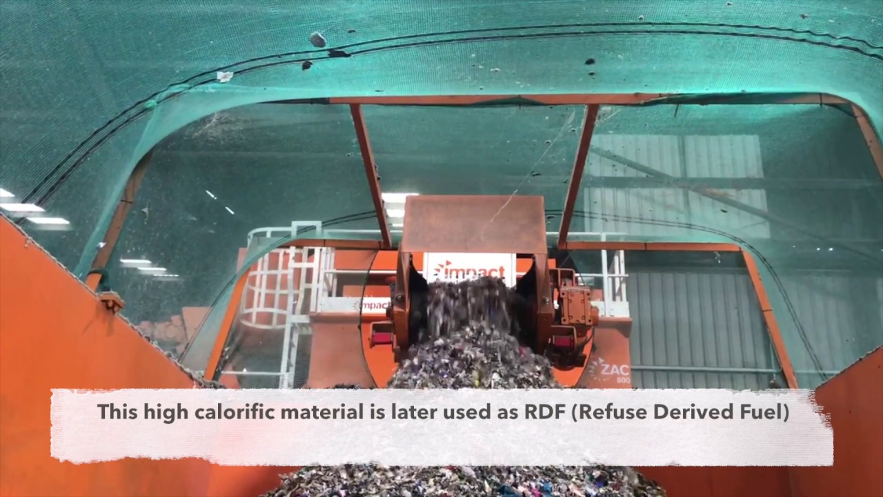 Glass and RDF Material Recovery - Zigzag Air Classifier ZAC800 - YouTube