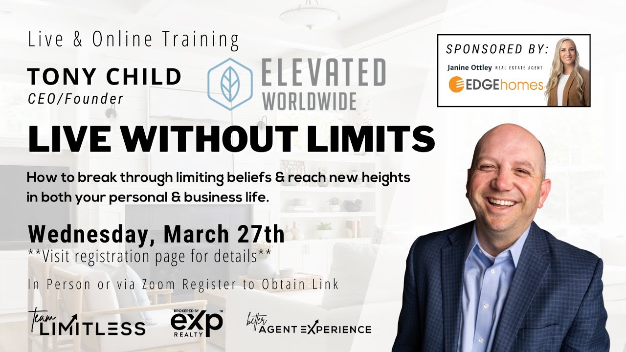 Live Without Limits with Tony Child - YouTube