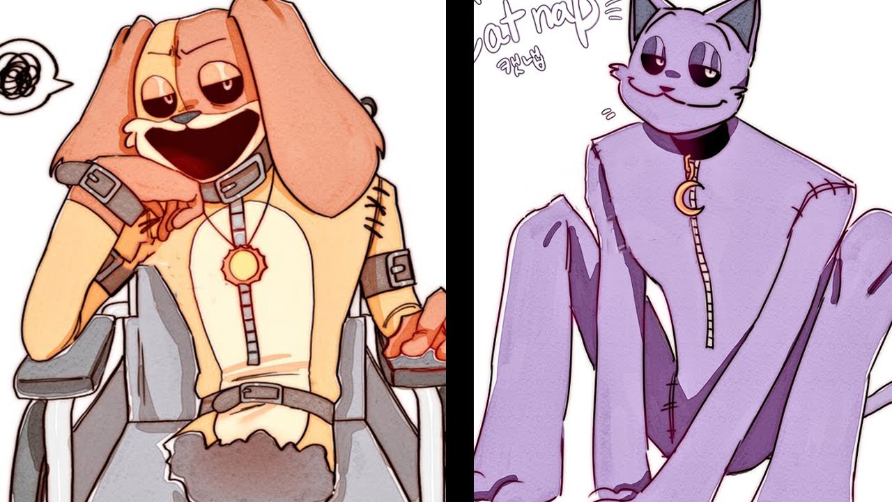 Dogday and Angel | The long-awaited meeting - Poppy Playtime Chapter 3 ...