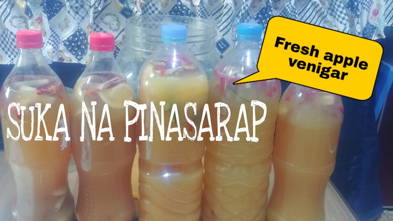 SUKA NA PINASARAP OBRA AJUMA/DIY APPLE CIDER VINEGAR - YouTube