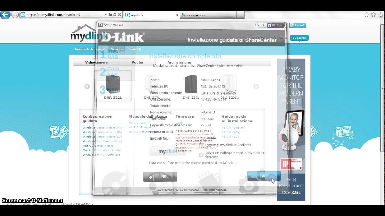 D-Link Tutorial 2014 - Il DNS-327L e il portale mydlink - YouTube