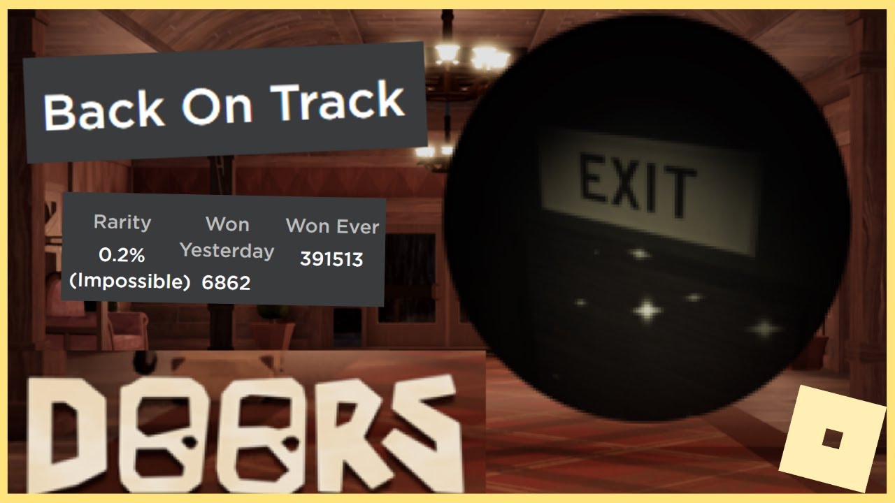 Getting Back On Track Achievement roblox Doors YouTube getting-back-on-track-achievement-roblox-doors-youtube