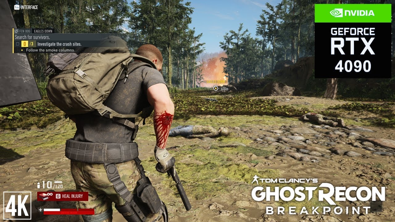 Ghost Recon Breakpoint: RTX 4090 24GB (4K Ultimate Graphics) - YouTube