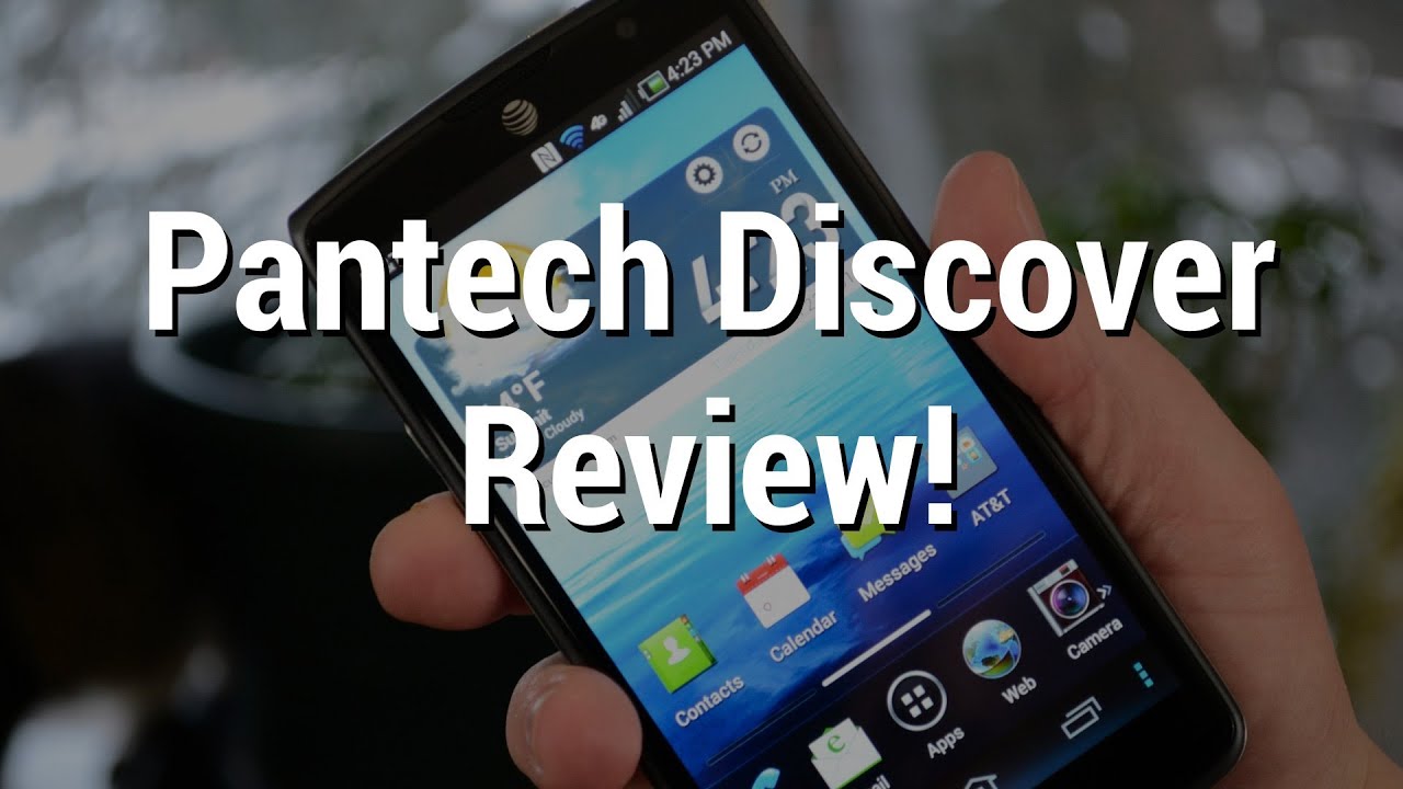 Pantech Discover Review - YouTube