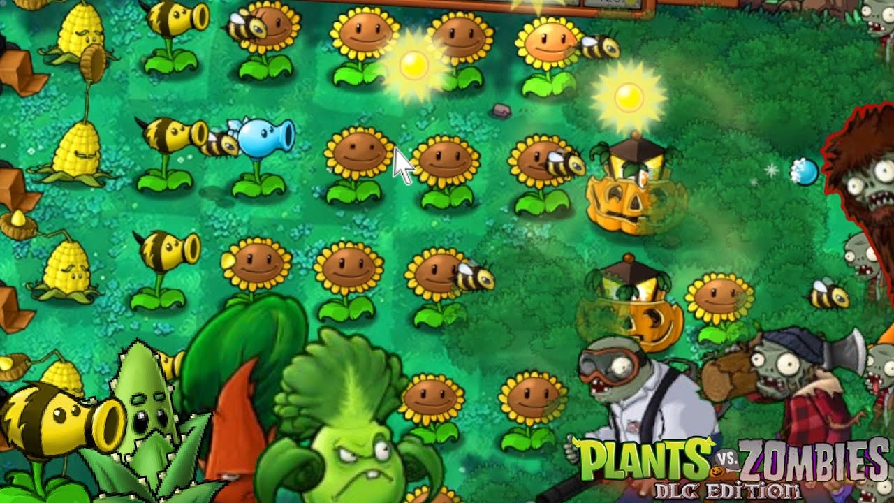 Camp Feuds | Plants Vs. Zombies: DLC Edition Mod | Level 7-1 to 7-5 ...