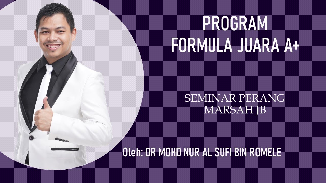 SEMINAR PERANG (ADAB) MARSAH JOHOR BAHRU SIRI 1 - YouTube