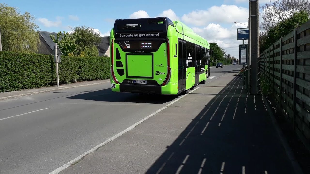 [DK'BUS] Urbanway 12 GNV sur la ligne 14A entre République et Chapeau ...