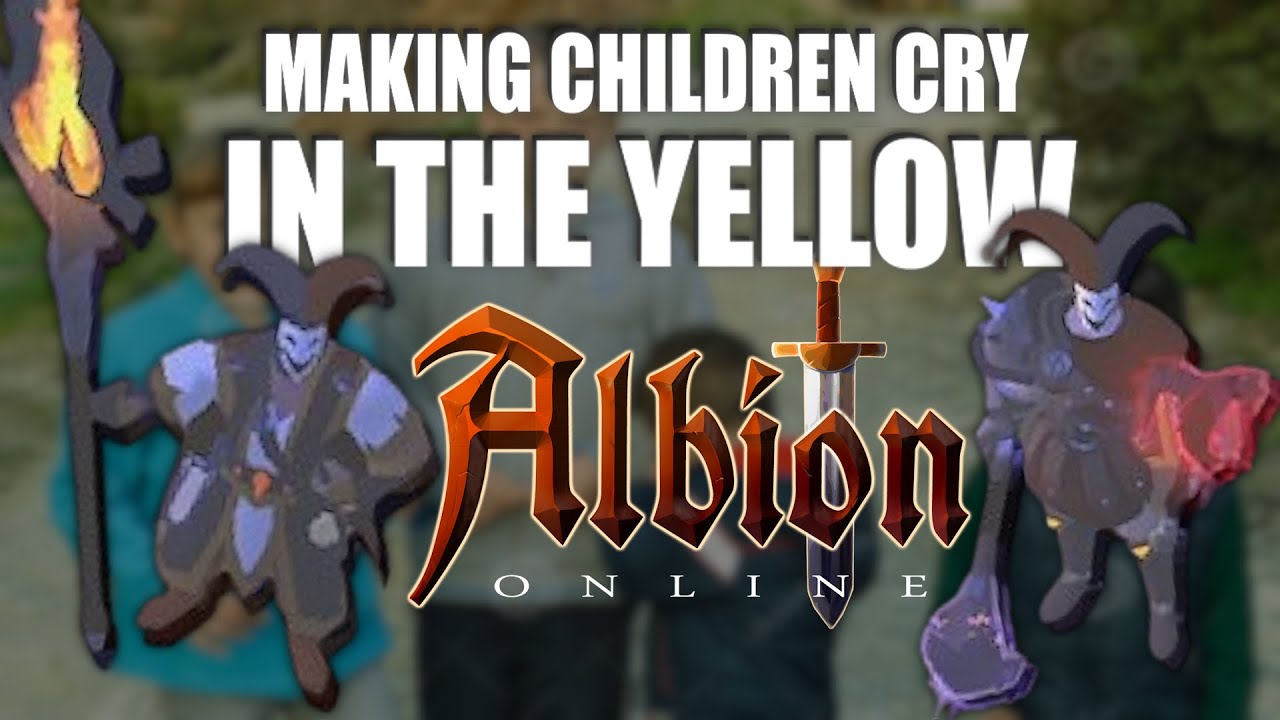 Making the Children of Albion CRY in the Yellow Zones | Albion Online ...